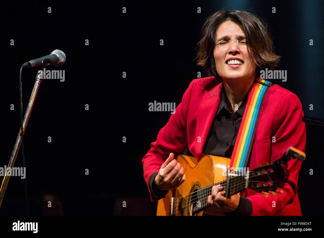 Milan Italy. 1st April 2016. The British singer/songwriter TANITA ...