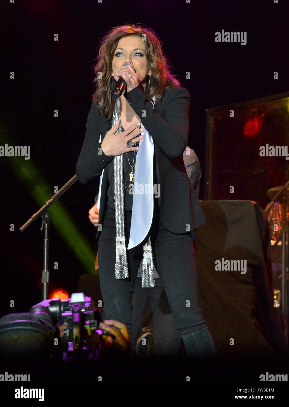 Las Vegas, Nevada, USA. 1st Apr, 2016. Country singer Martina McBride ...