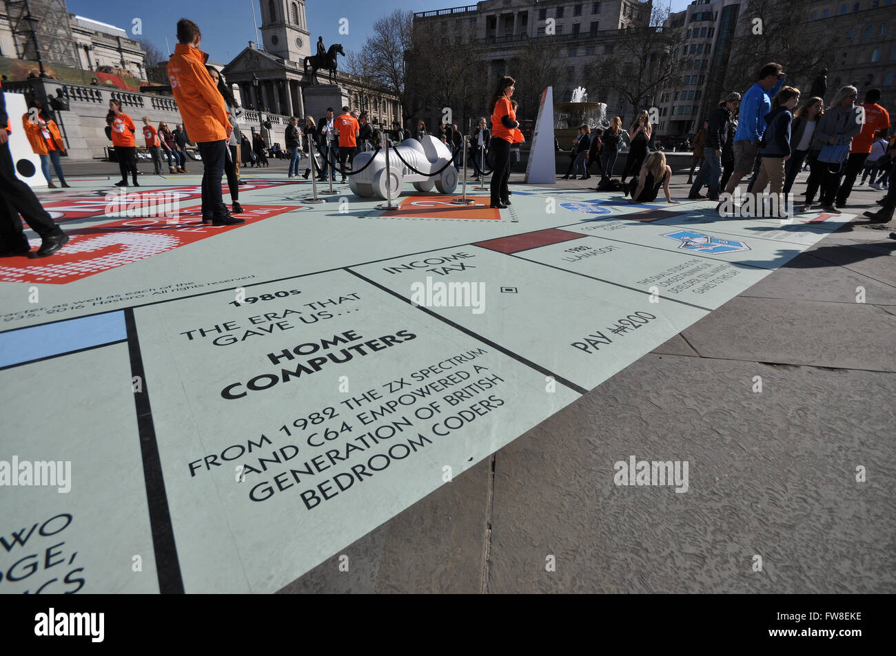 Trafalgar square monopoly hi-res stock photography and images - Alamy