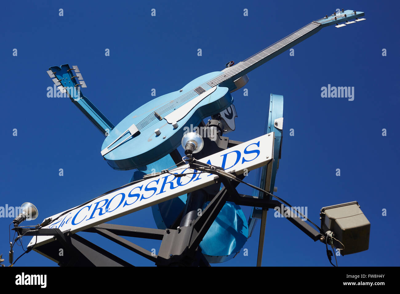 Usa mississippi clarksdale crossroads highway hi-res stock photography ...