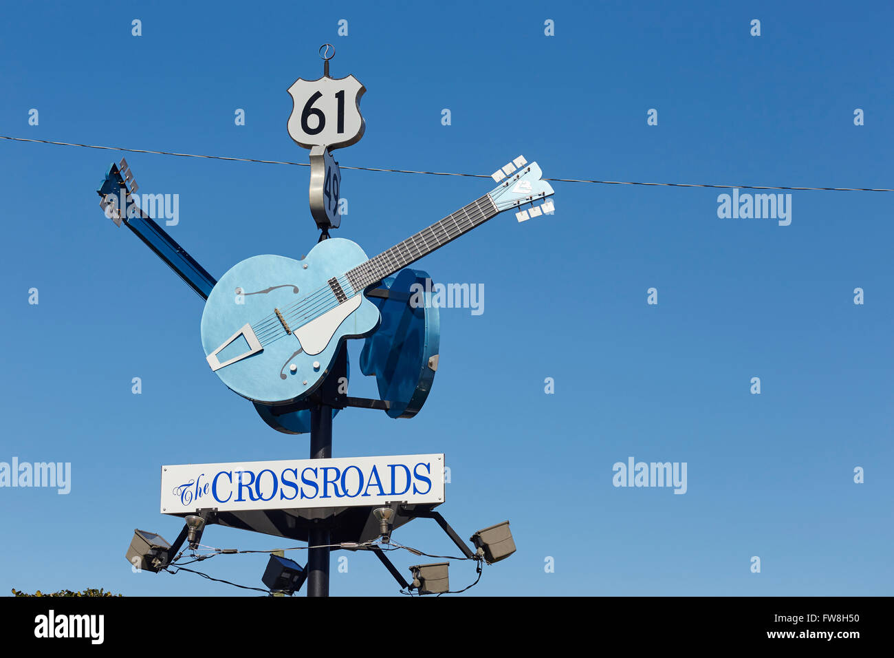 Usa mississippi clarksdale crossroads highway hi-res stock photography and images - Alamy