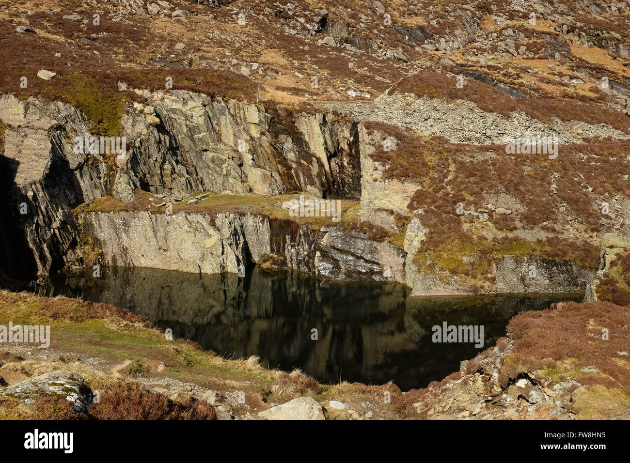 Water filled quarry hi-res stock photography and images - Alamy