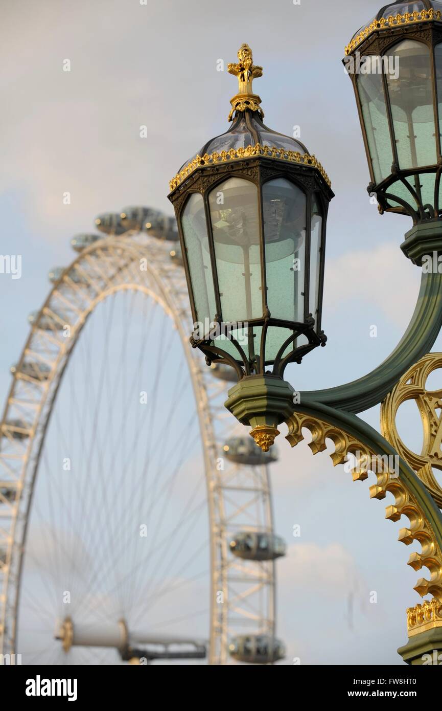 London Eye, 360 degree views of london Stock Photo - Alamy