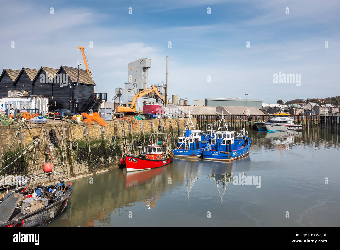 Whitstable fishing boat hi-res stock photography and images - Alamy