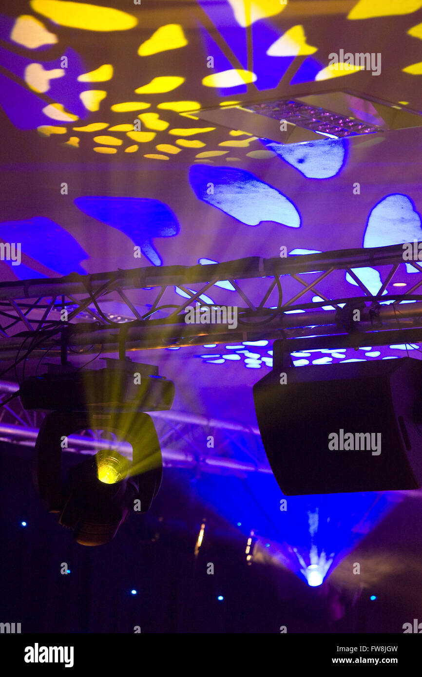 Detail of a stage lighting rig or set up similair to set ups that are ...