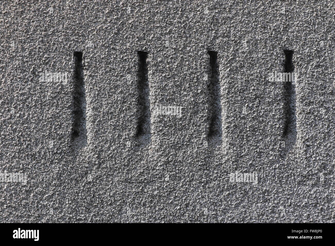 Number 4 of a grave of the cemetery of Montparnasse in Paris Stock ...