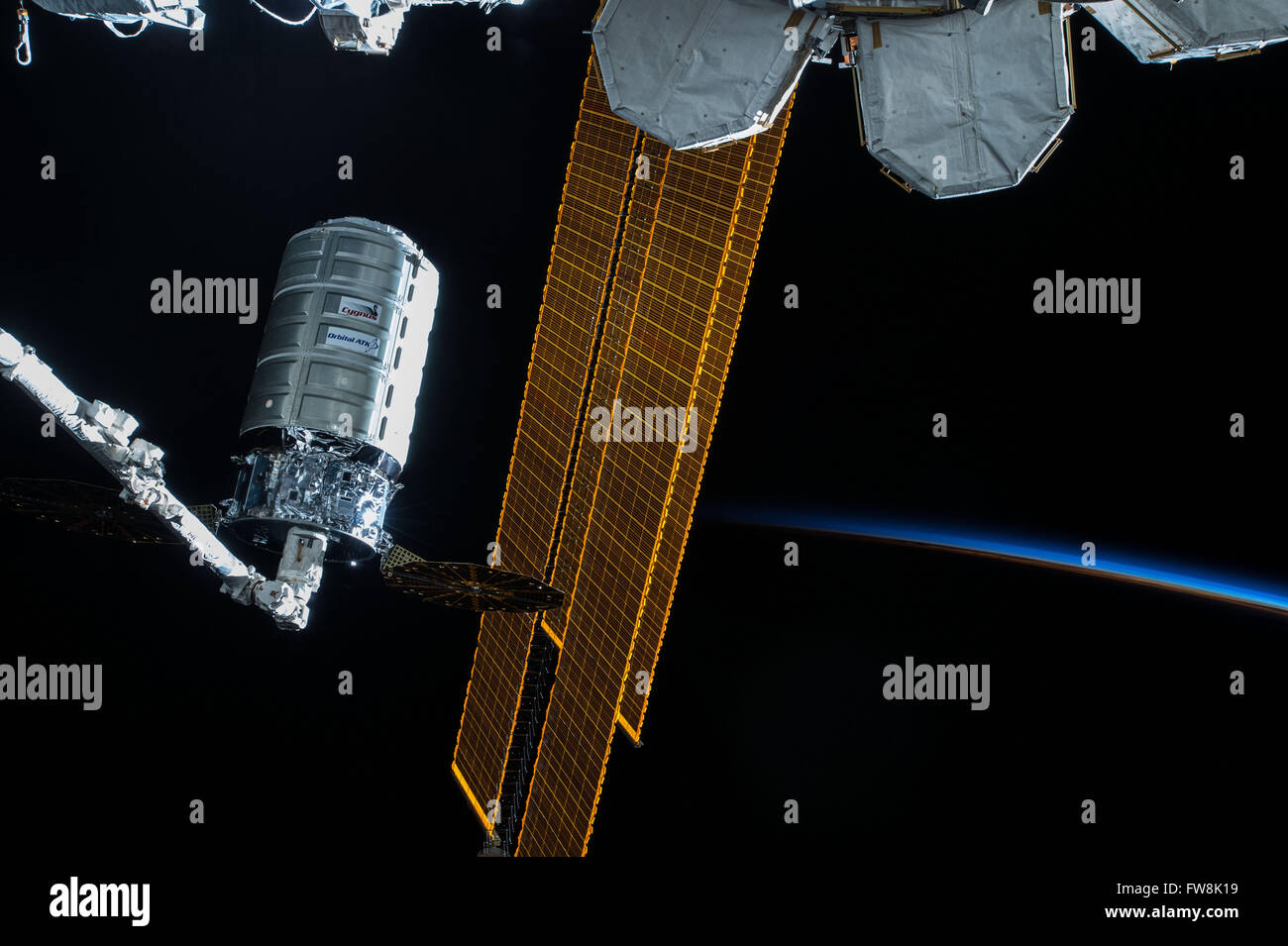 The Orbital Atk Cygnus Commercial Cargo Supply Ship Is Ready To Unberth