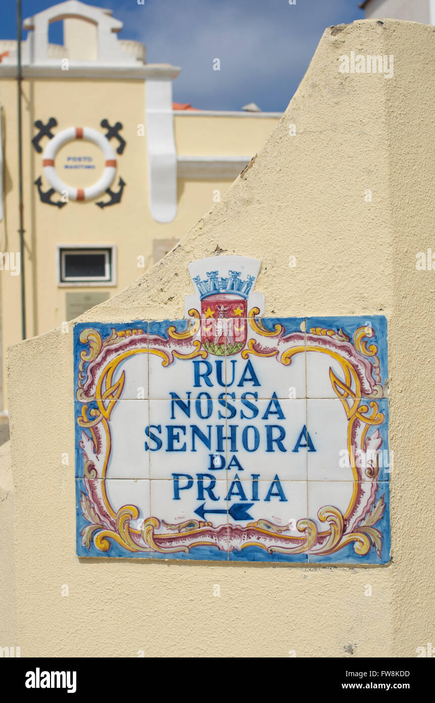Azulejo Tile Sign High Resolution Stock Photography and Images - Alamy