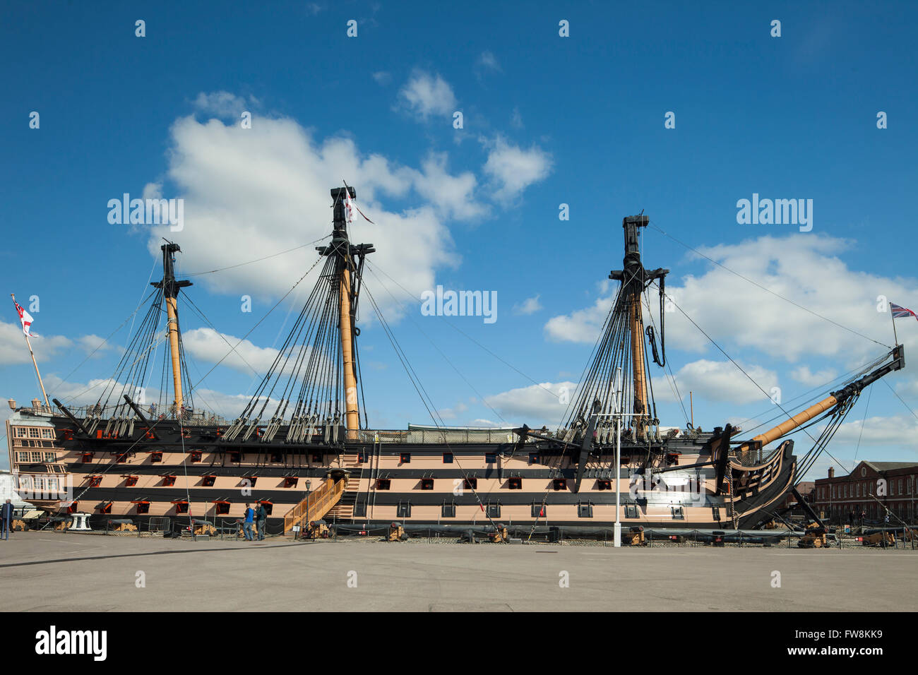 Hms victory portsmouth hi-res stock photography and images - Alamy