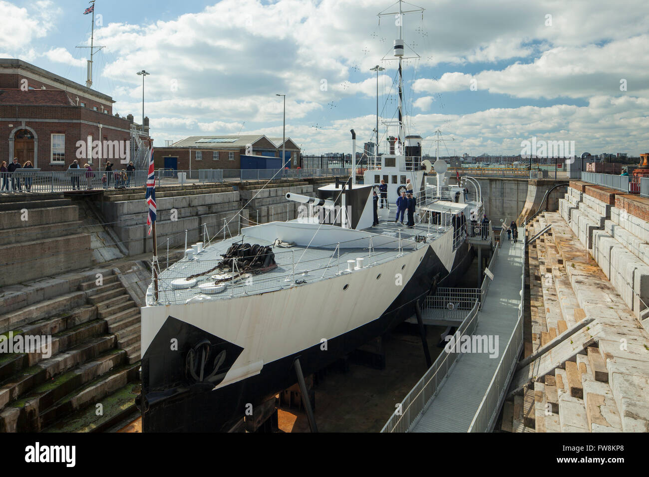 Portsmouth Historic Dockyard, UK Stock Photo - Alamy