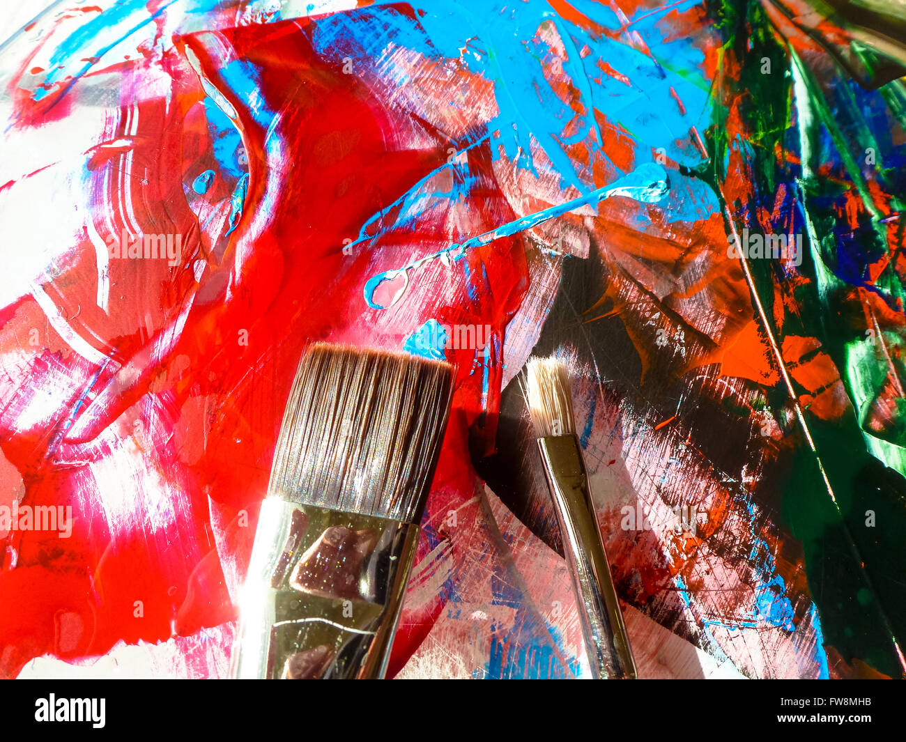 Painter pallet hi-res stock photography and images - Alamy