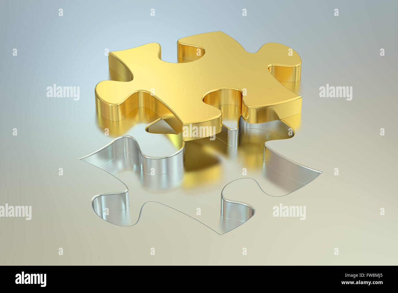 3d jigsaw puzzle hi-res stock photography and images - Alamy