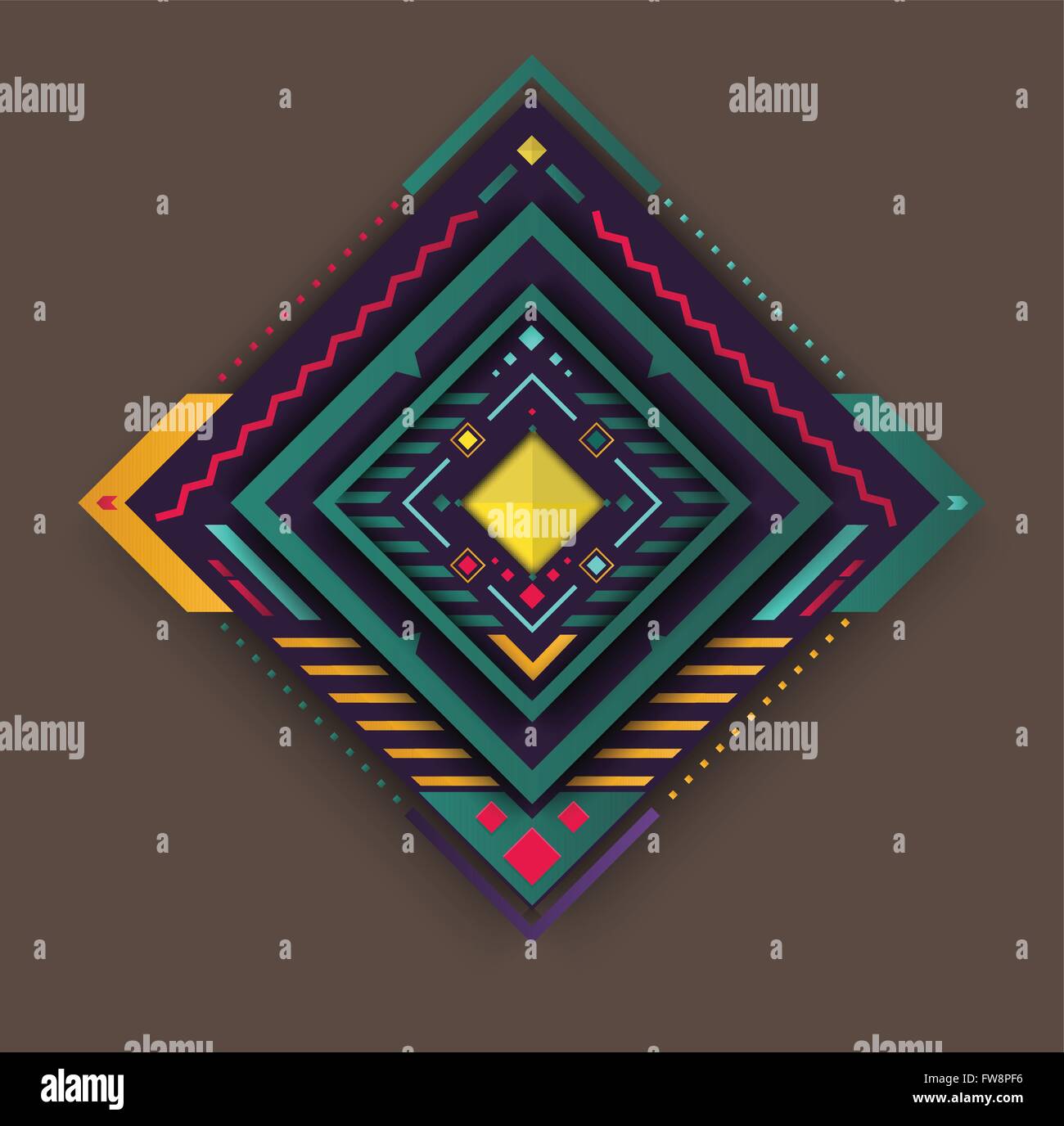 Modern squares. Vector illustration Stock Vector Image & Art - Alamy