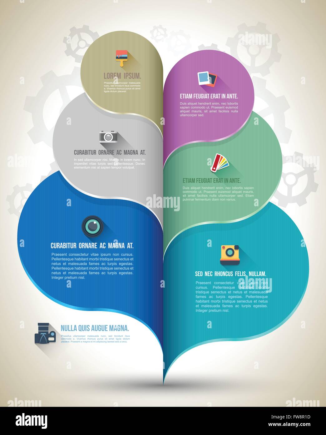 Infographic Concept of Ecology or Organic Products. Infographic ...