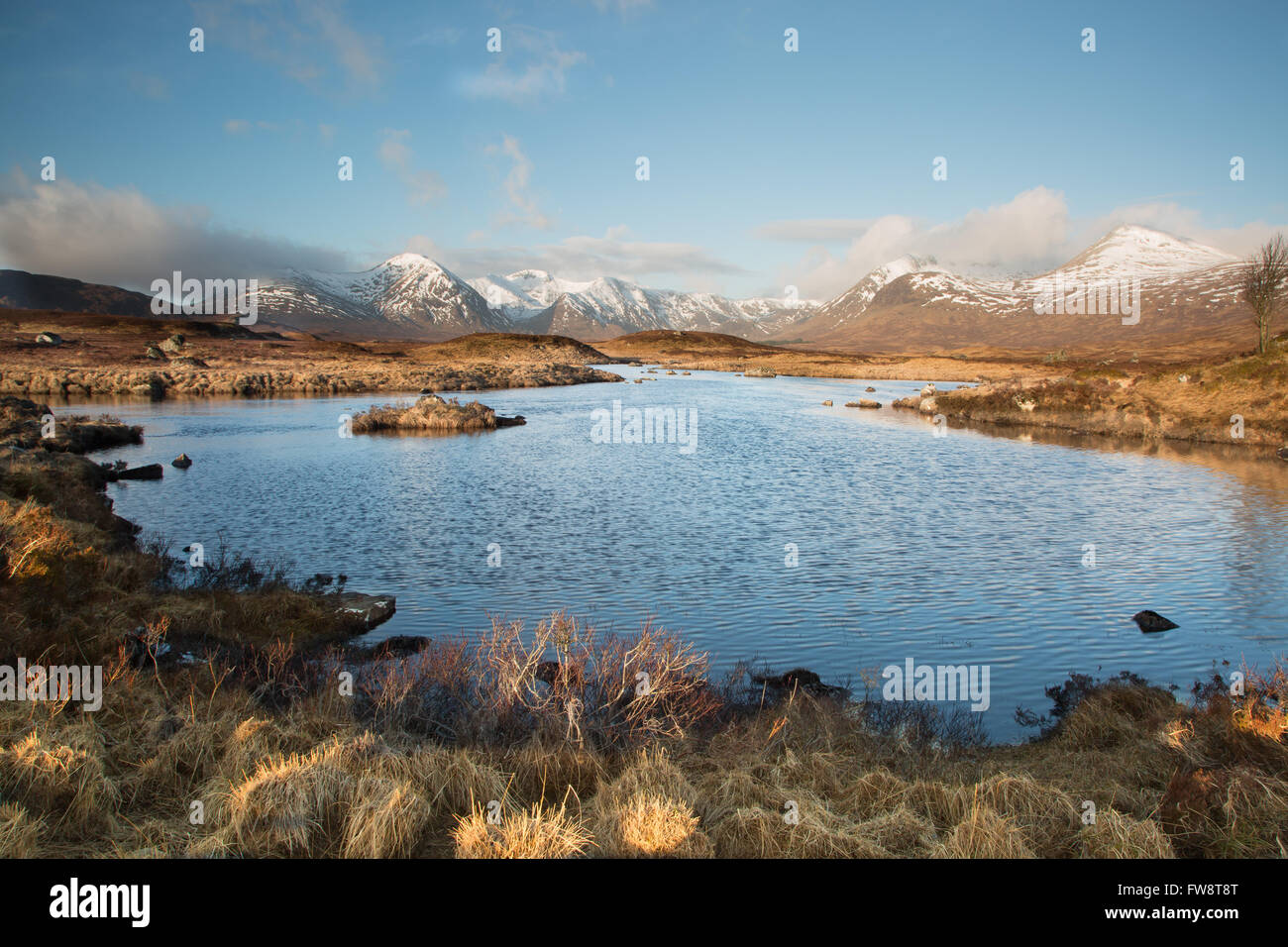 Black Mount hills in Scotland Stock Photo - Alamy