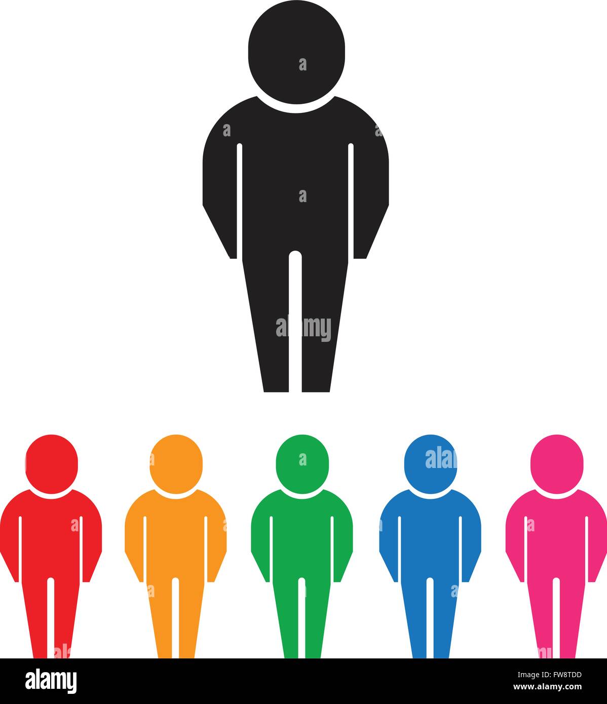 People icon Illustration design Stock Vector Image & Art - Alamy