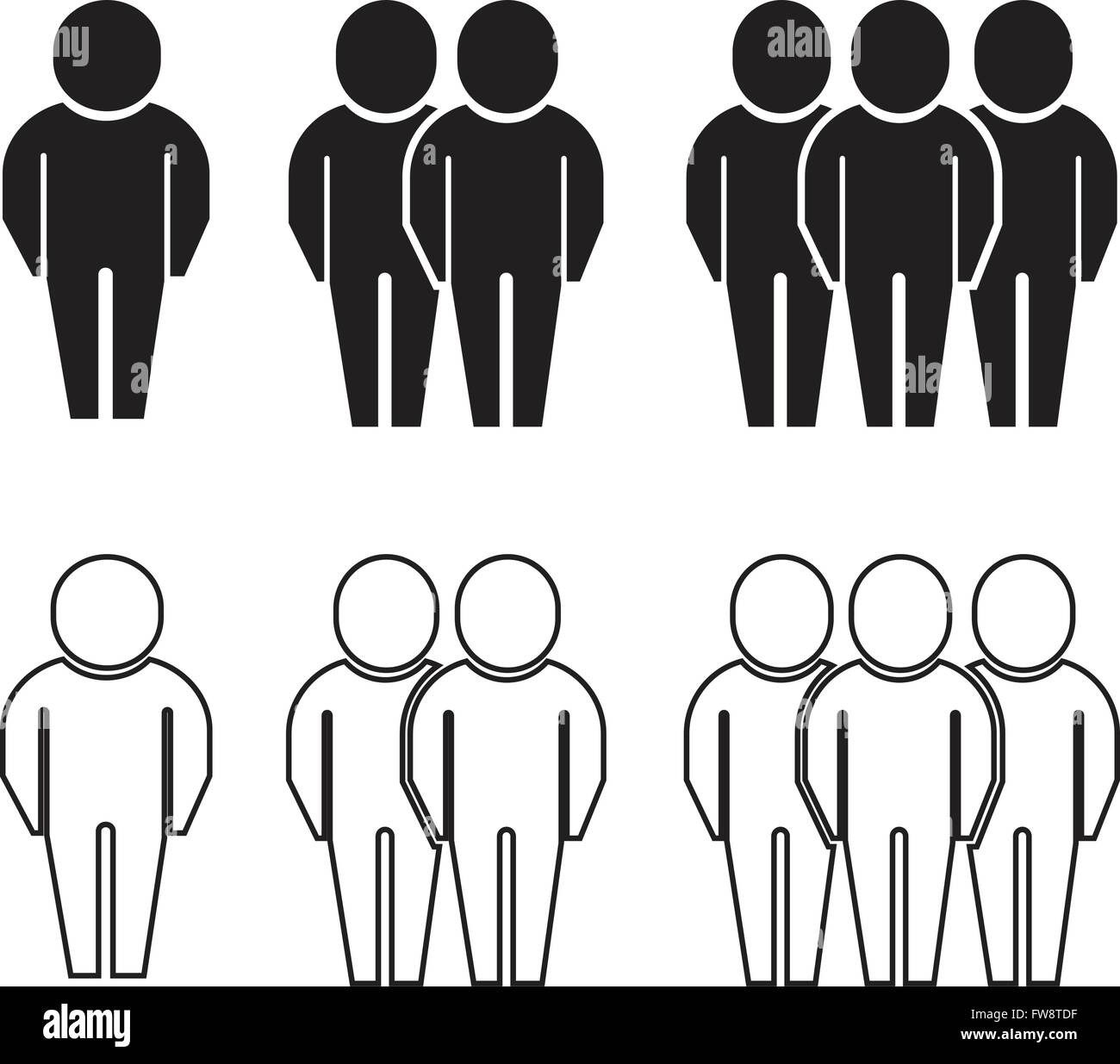 People icon Illustration design Stock Vector Image & Art - Alamy