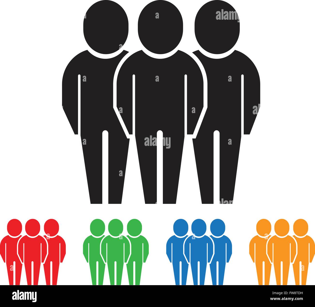 People icon Illustration design Stock Vector Image & Art - Alamy