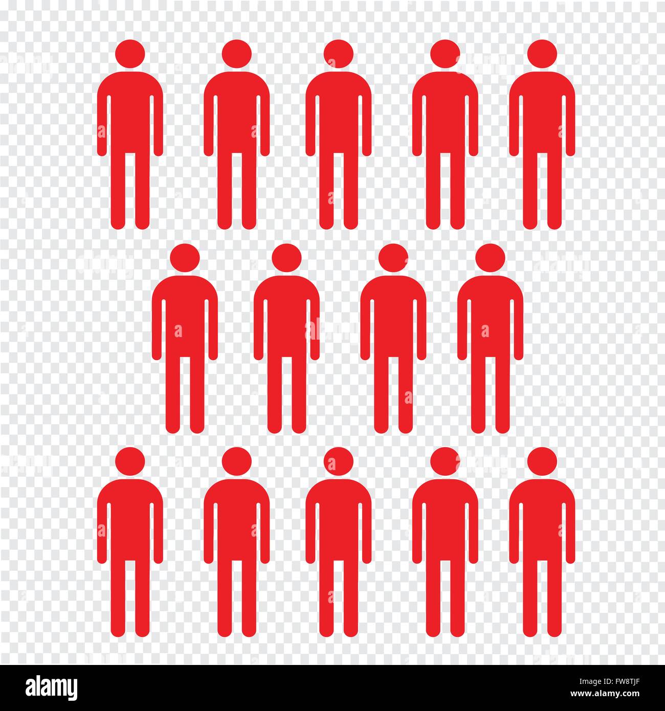 Population People Icon Illustration design Stock Vector Image & Art - Alamy