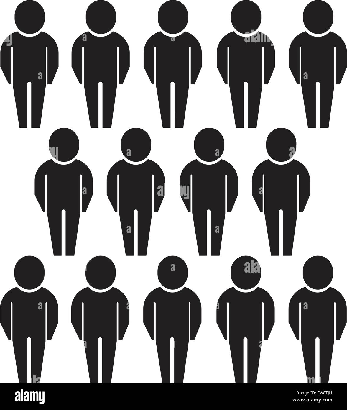 Population People Icon Illustration design Stock Vector Image & Art - Alamy