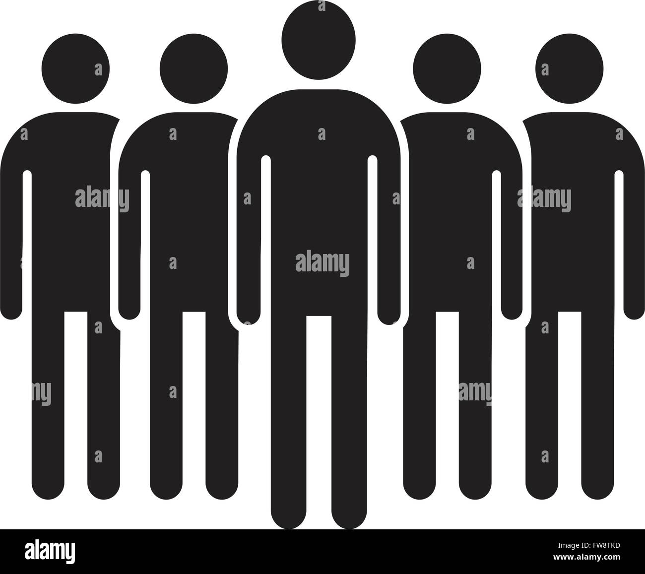 Population People Icon Illustration design Stock Vector Image & Art - Alamy