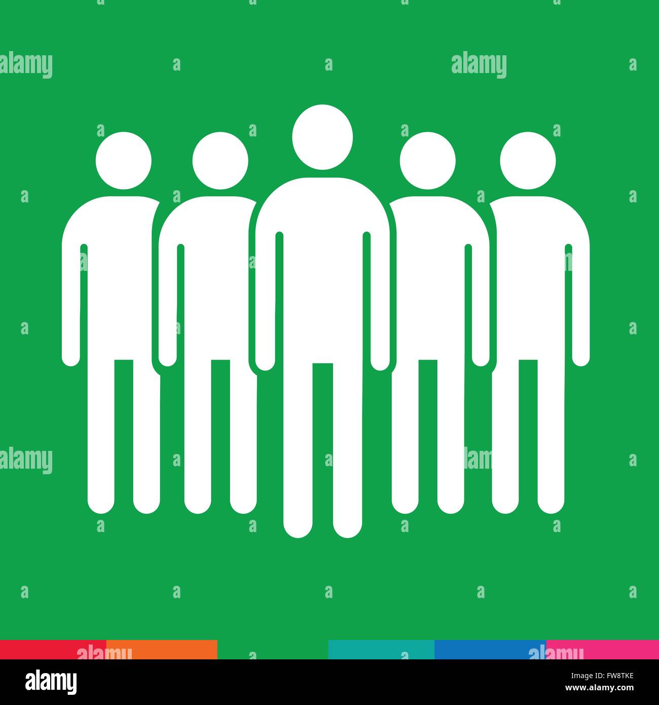 Population People Icon Illustration design Stock Vector Image & Art - Alamy
