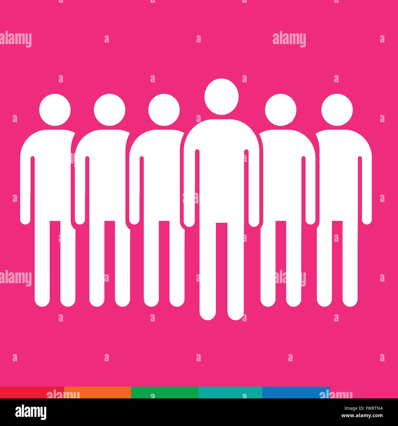 Population People Icon Illustration design Stock Vector Image & Art - Alamy