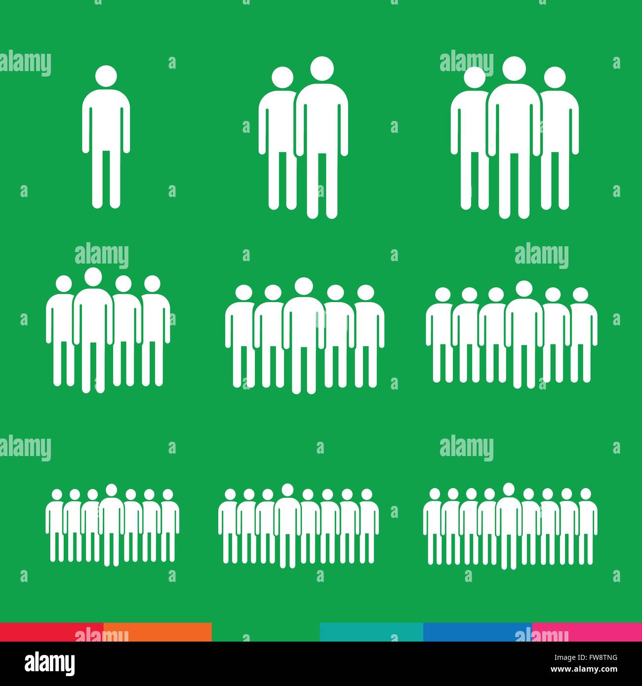 Population People Icon Illustration design Stock Vector Image & Art - Alamy