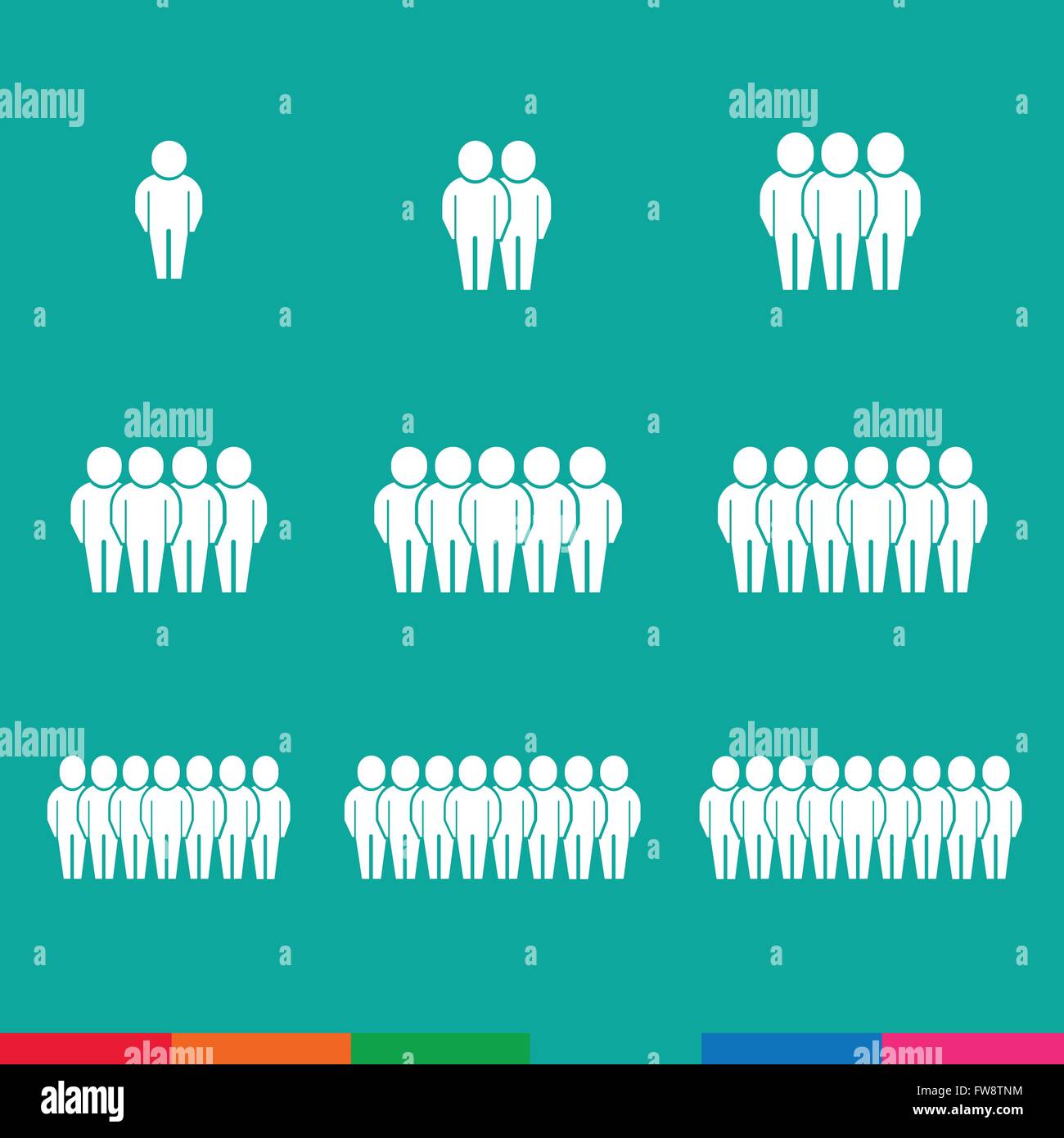 Population People Icon Illustration design Stock Vector Image & Art - Alamy