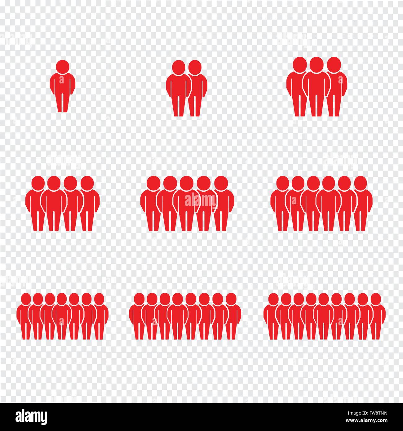 Population People Icon Illustration design Stock Vector Image & Art - Alamy