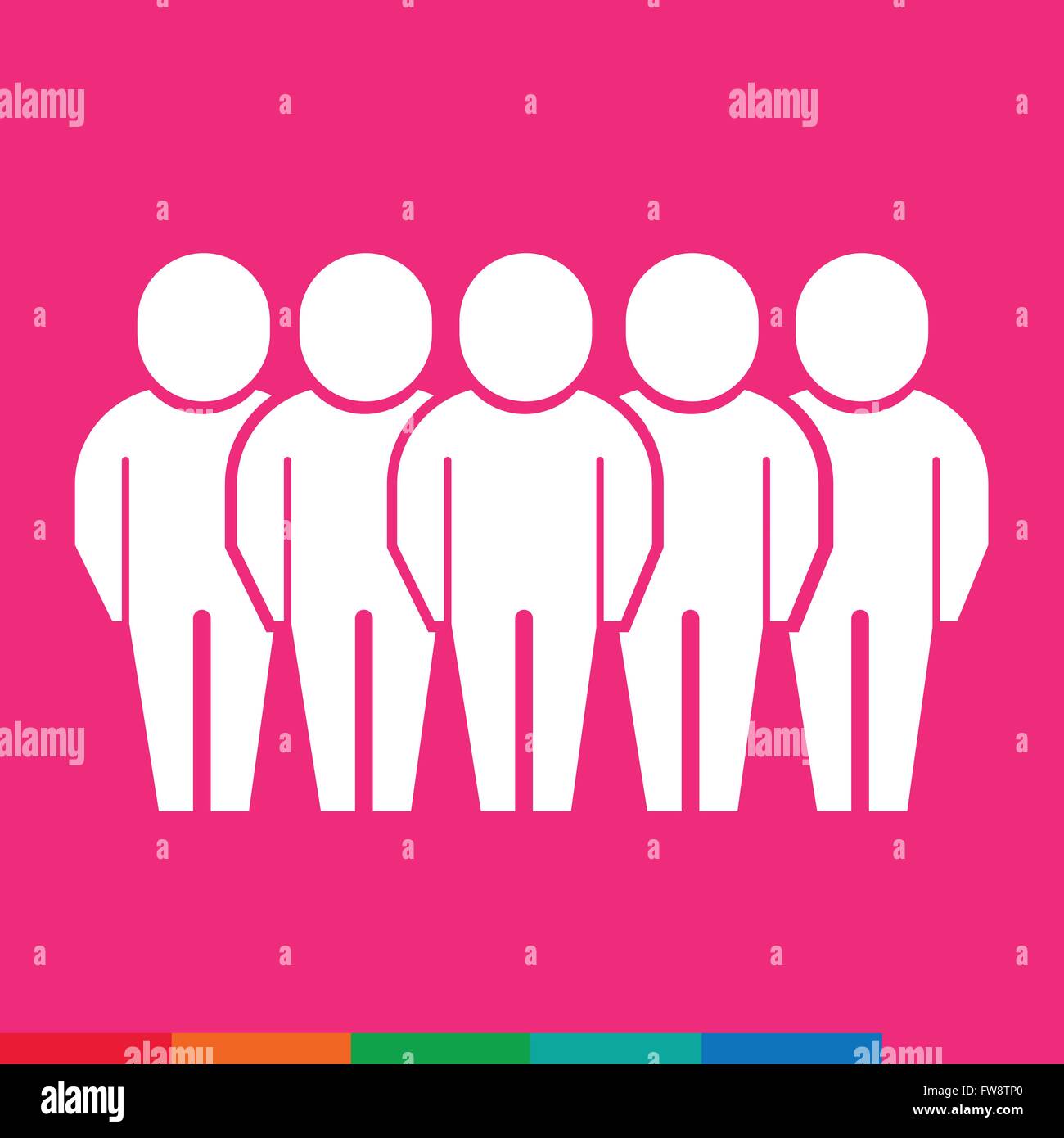 Population People Icon Illustration design Stock Vector Image & Art - Alamy