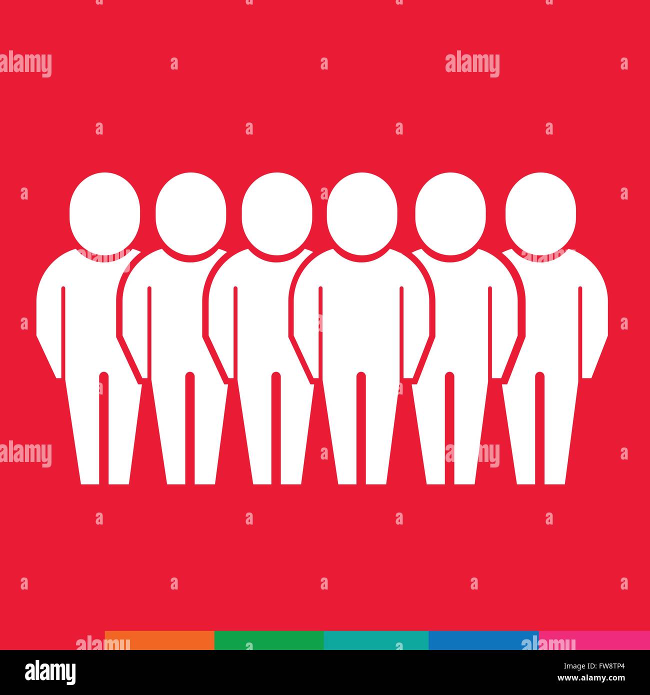 Population People Icon Illustration design Stock Vector Image & Art - Alamy