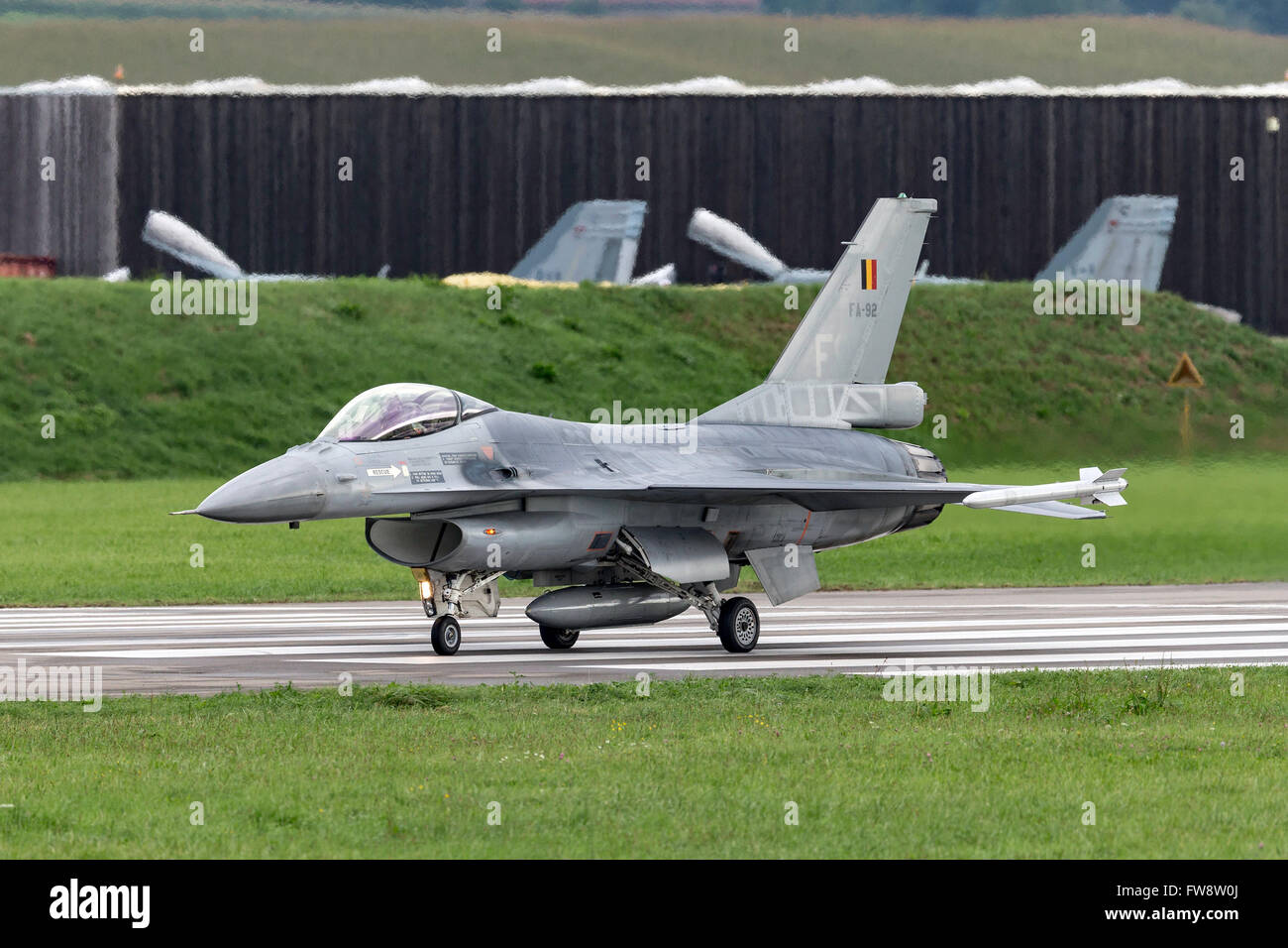 Belgian Air Component General Dynamics F-16AM multirole fighter ...
