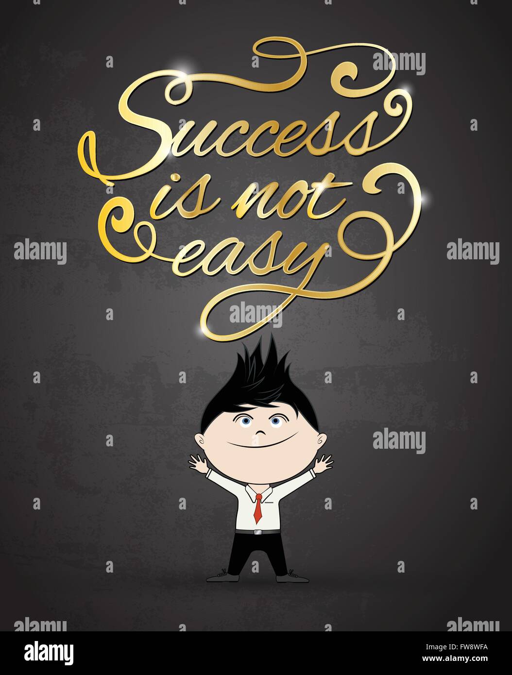 Cartoon man with arms hi-res stock photography and images - Alamy