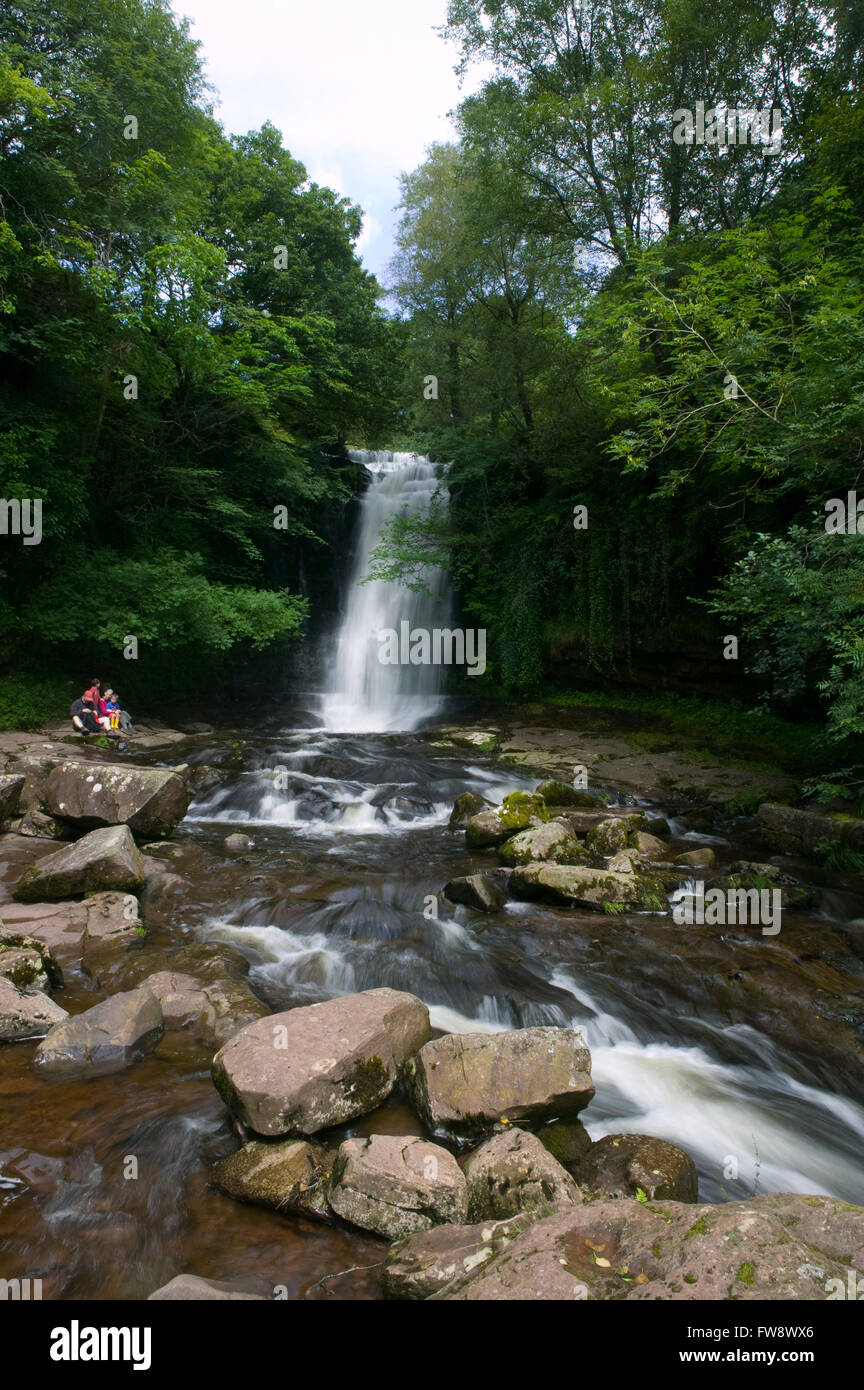 Small waterfall in hills hi-res stock photography and images - Alamy