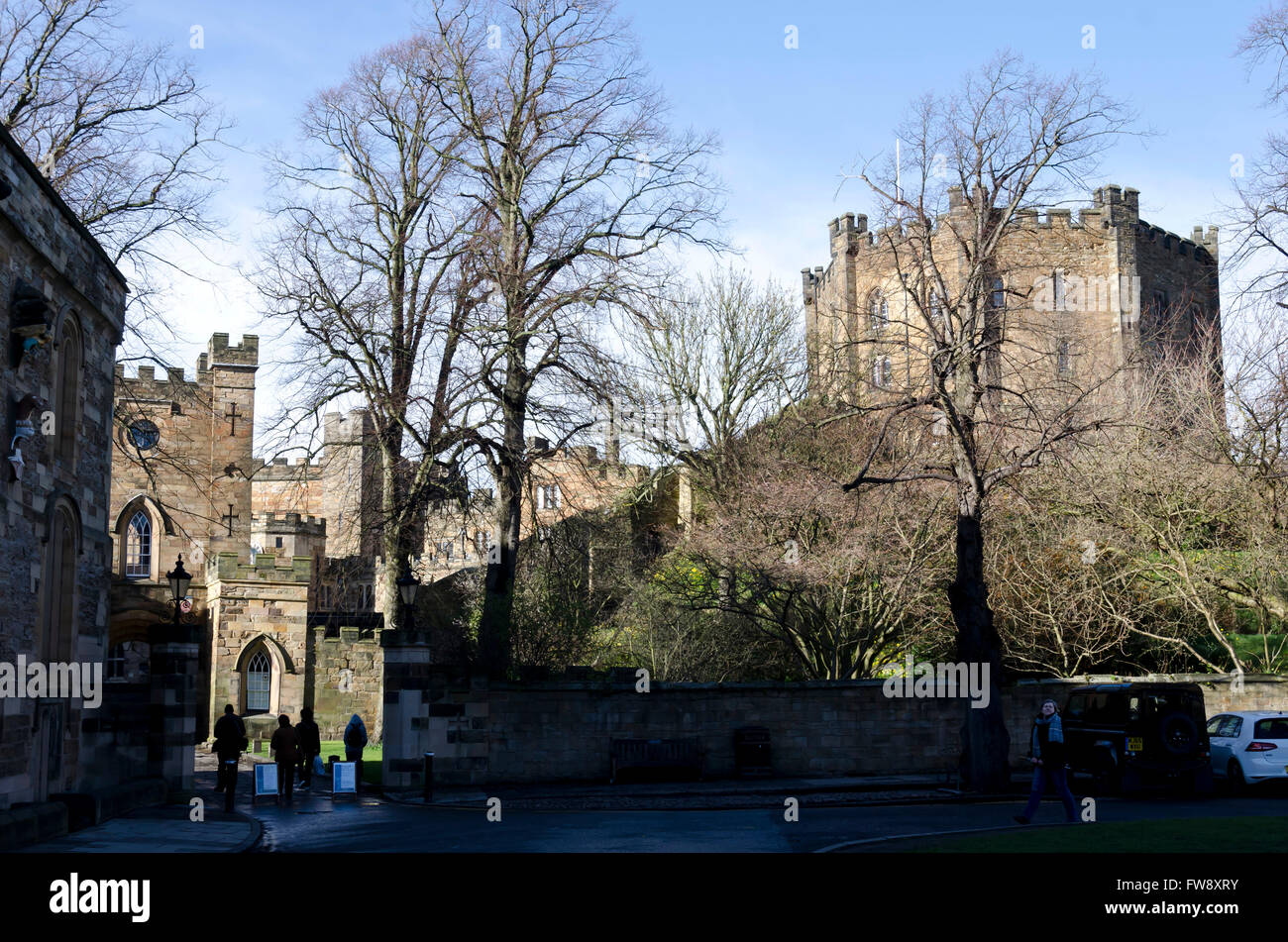 Durham Castle, part of University College Durham, Tyne and Wear ...