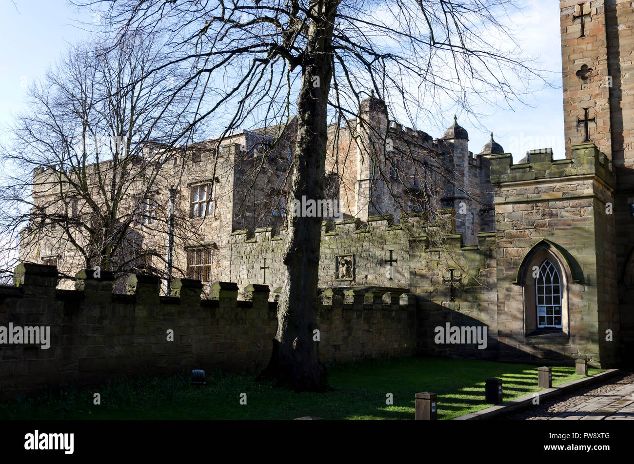 Durham Castle, part of University College Durham, Tyne and Wear ...