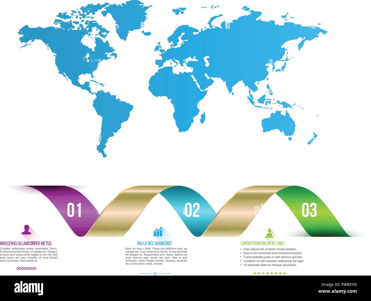Timeline infographic waves hi-res stock photography and images - Alamy