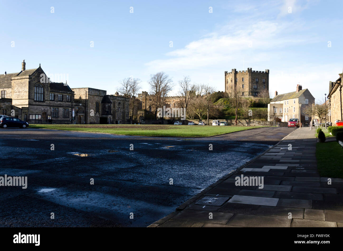 Durham Castle, part of University College Durham, Tyne and Wear ...