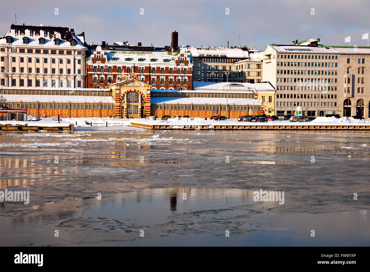 Panorama of Helsinki from the ferry on Baltic Sea Stock Photo - Alamy