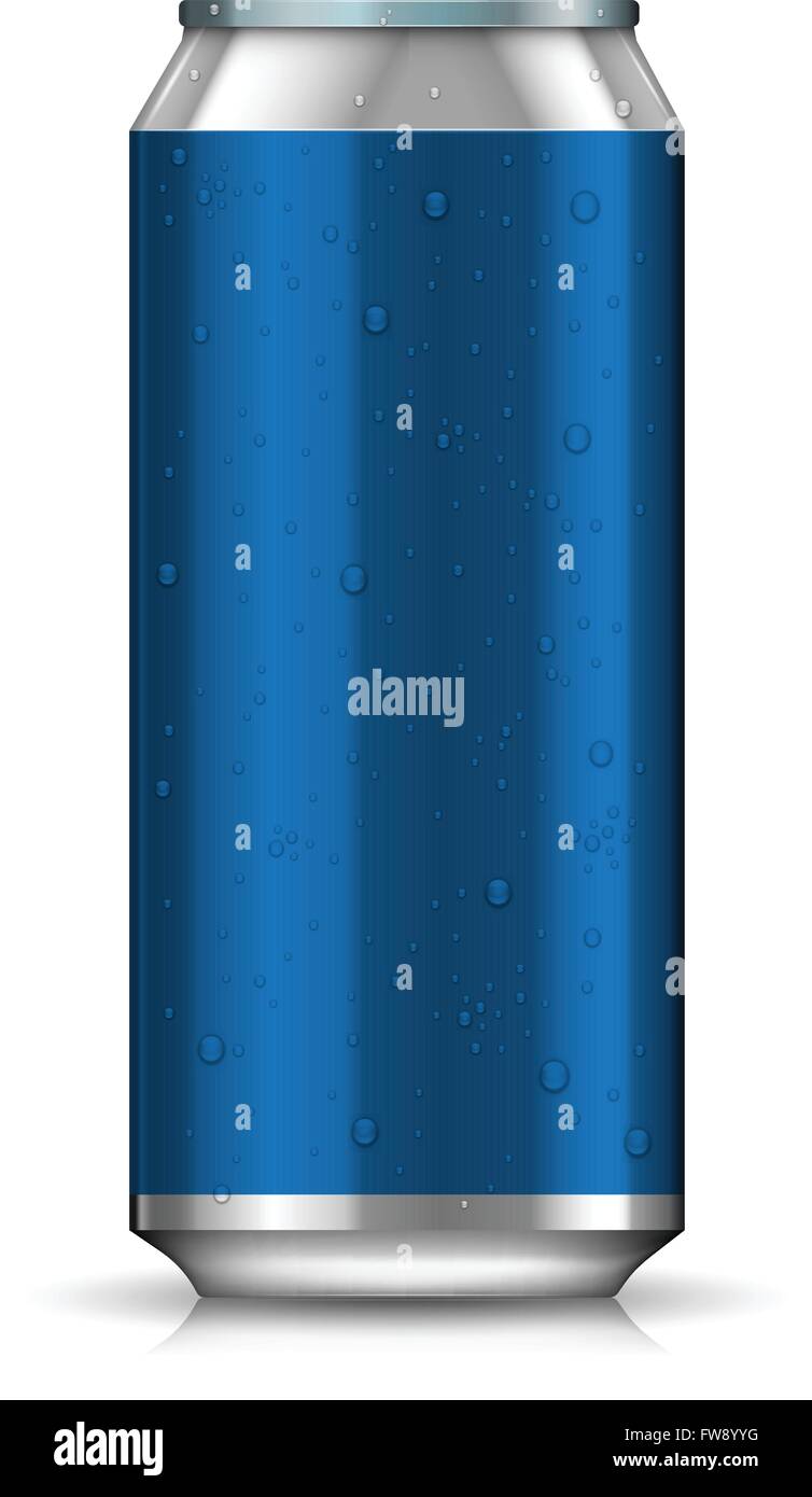 Can color mockups realistic style. Vector illustration. Can use for ...