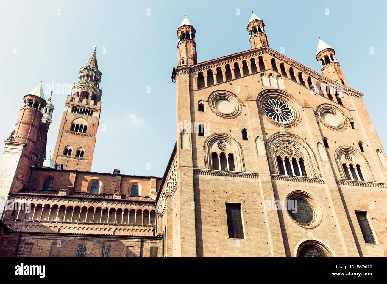 Cremona Cathedral on Piazza del Comune in Cremona Stock Photo - Alamy
