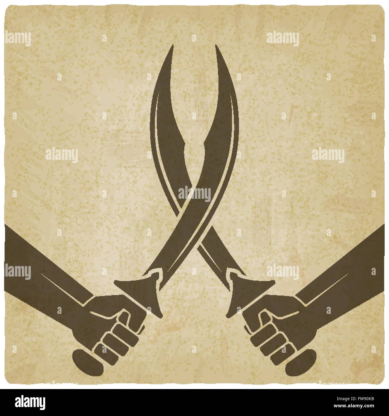 Crossed sabers hi-res stock photography and images - Alamy