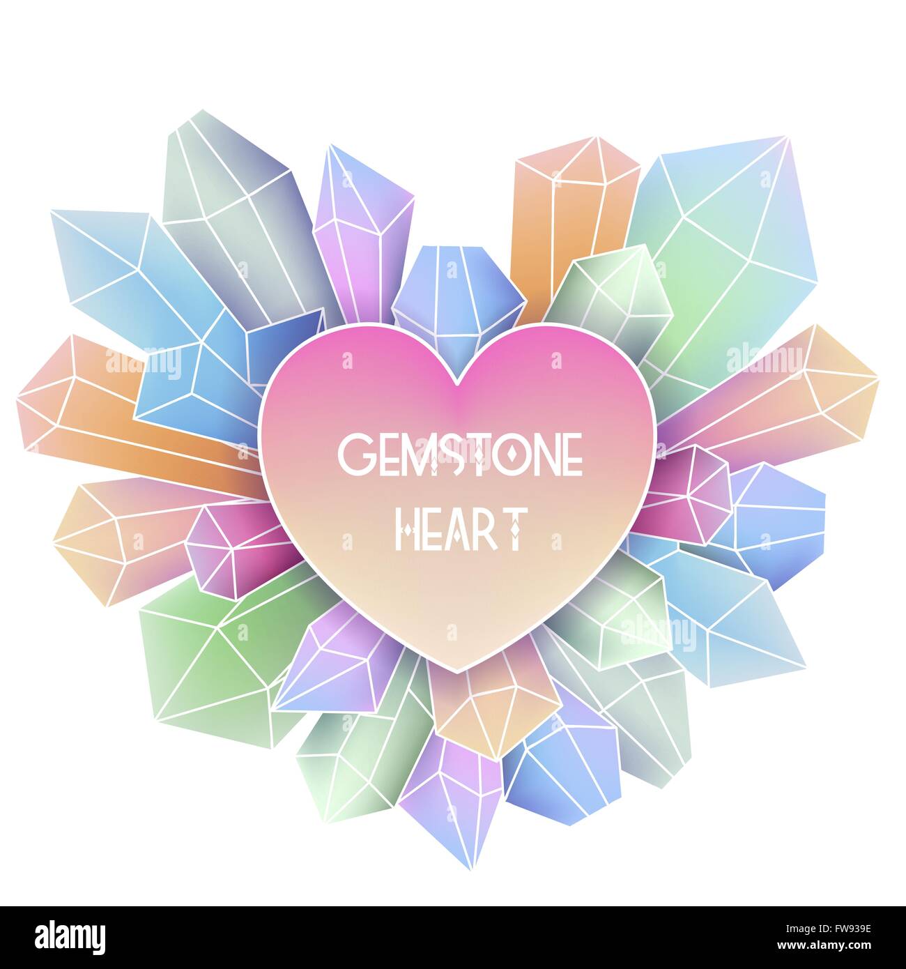 Crystal frame vector vectors hi-res stock photography and images - Alamy