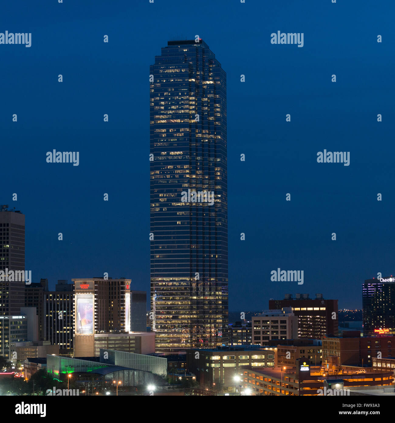 Dallas Skyline Image High Resolution Stock Photography and Images - Alamy