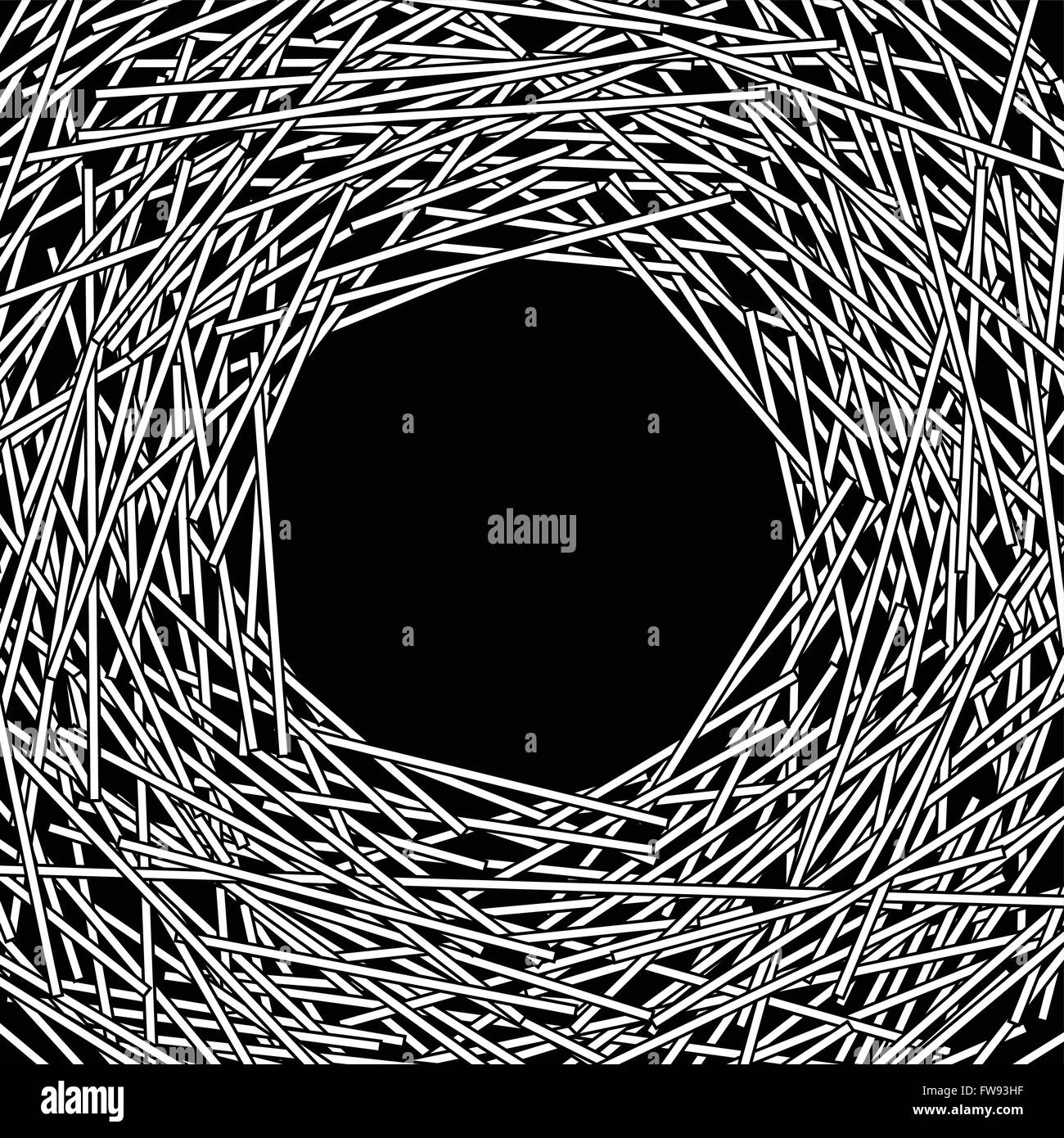 Shredded paper frame Stock Vector Images - Alamy