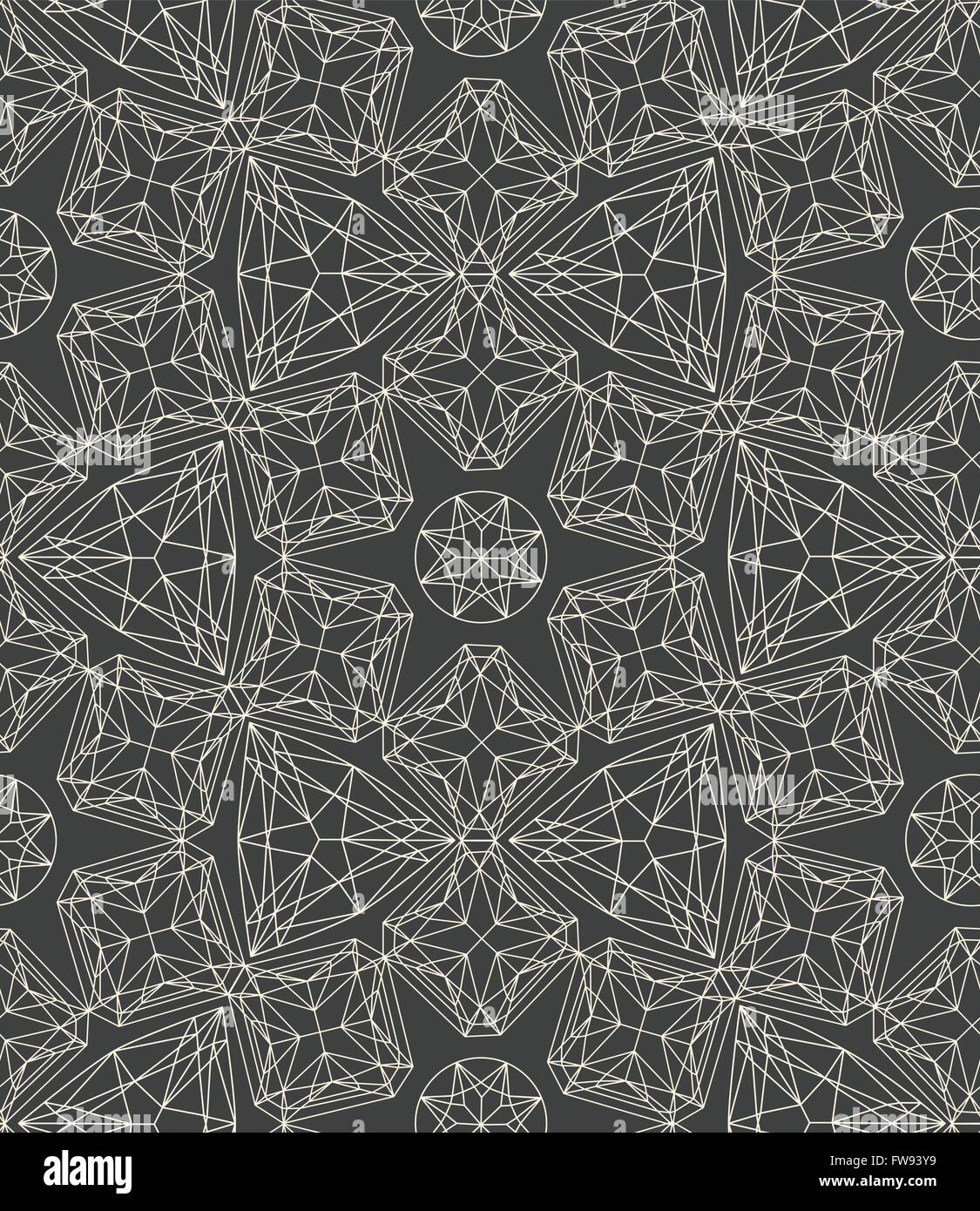 Seamless geometric brilliant pattern Stock Vector Images - Alamy