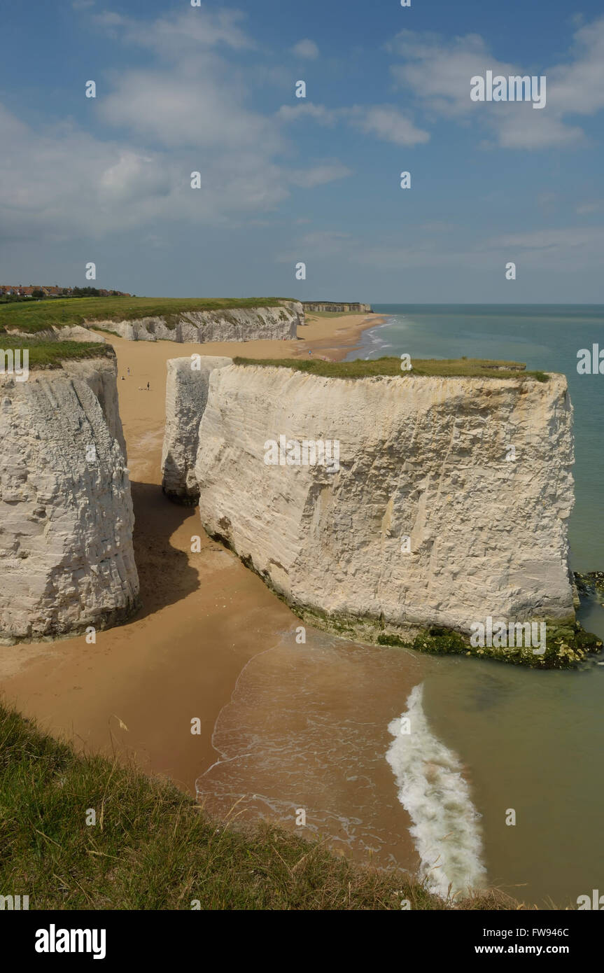 Botany Bay near Broadstairs in Kent. England. UK. Europe Stock Photo ...