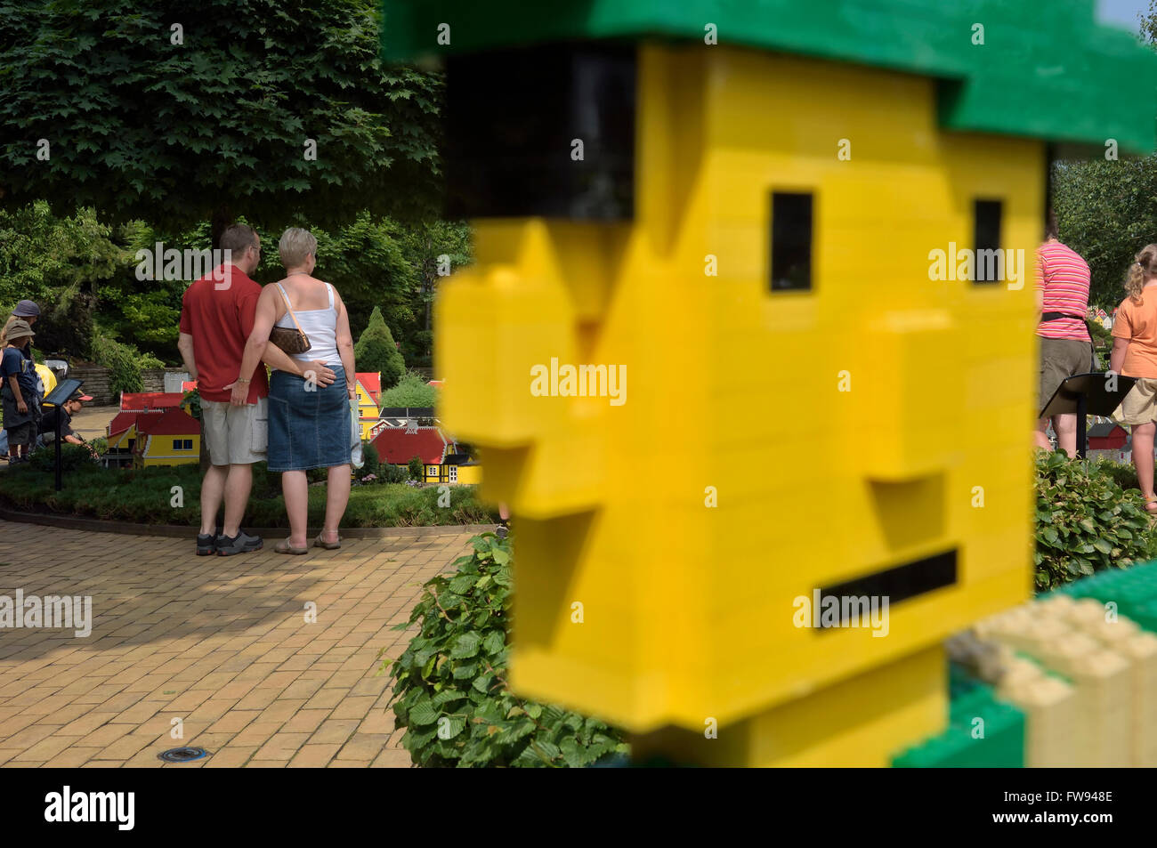 Legoland Billund, the original Legoland park, opened on June 7, 1968 in ...