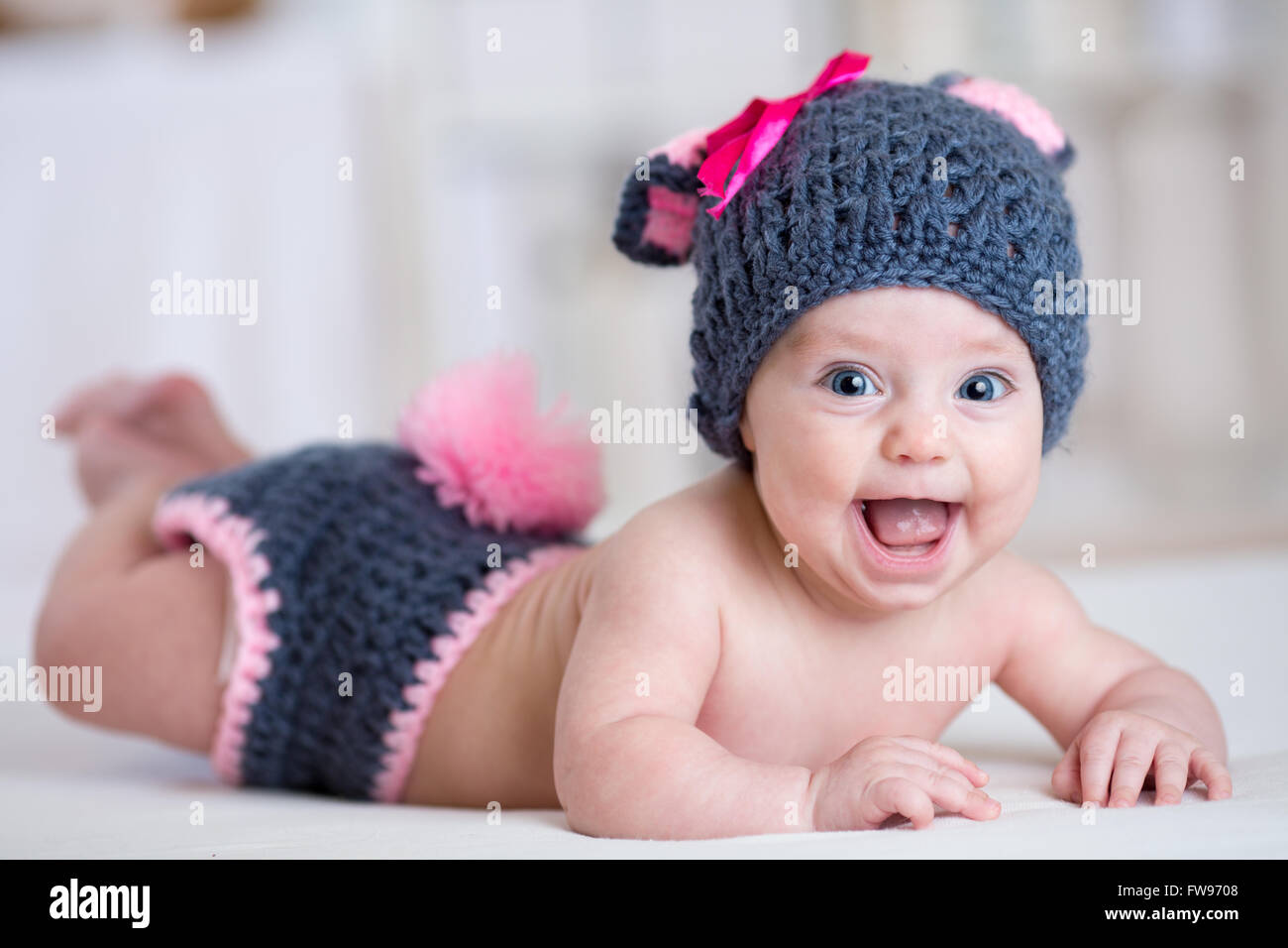 Baby rabbit costume grey hi-res stock photography and images - Alamy